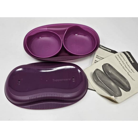 Tupperware | Kitchen | Tupperware Microwave Breakfastegg Maker With Two ...